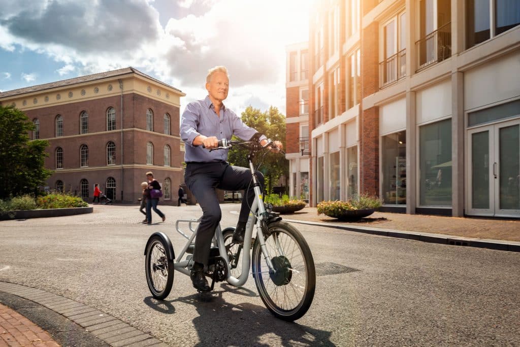 Driewieler City | Dé sportieve stadsfiets met extra stabiliteit | Huka