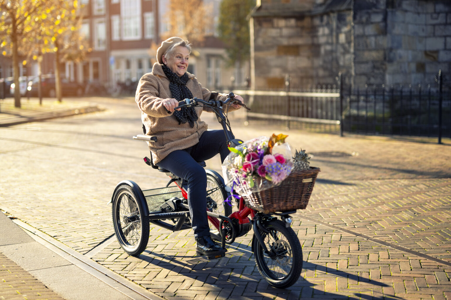 Cortes XS: compacte driewielfiets voor comfort en stabiliteit | Huka